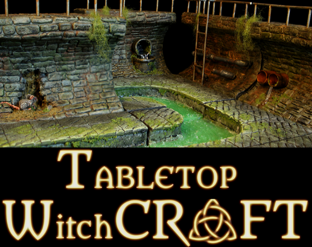 Tabletop Sewer Walls by TabletopWitchCRAFT