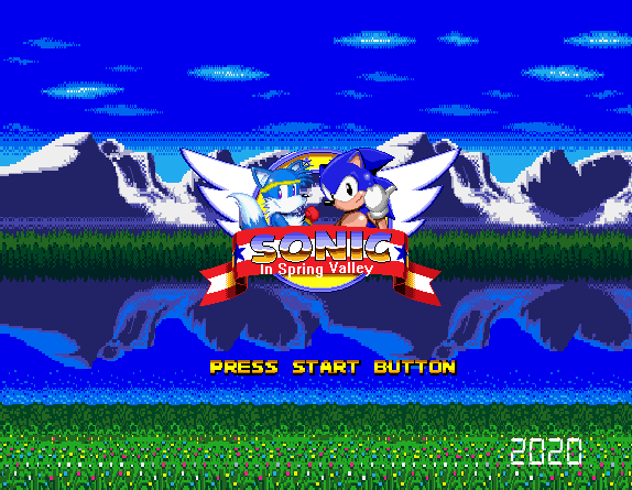 Sonic In Spring Valley by hyperturbofox17