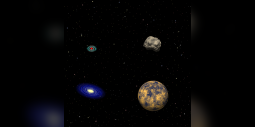 Customizable 2D space background by RodZilla