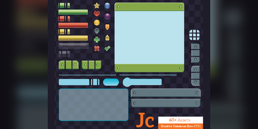 Graphical User Interface (GUI) Graphics Kit – Free by Jamie Cross