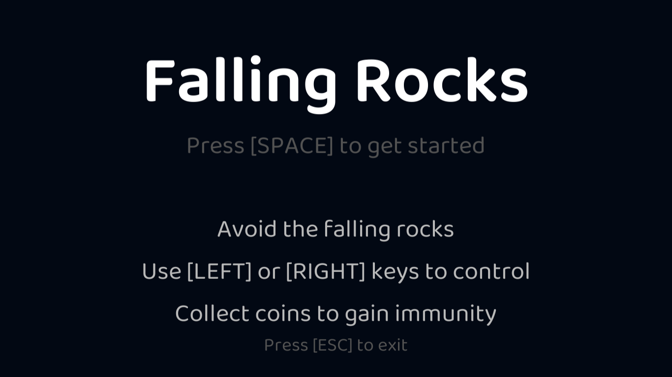 Falling Rocks by Yashovardhan