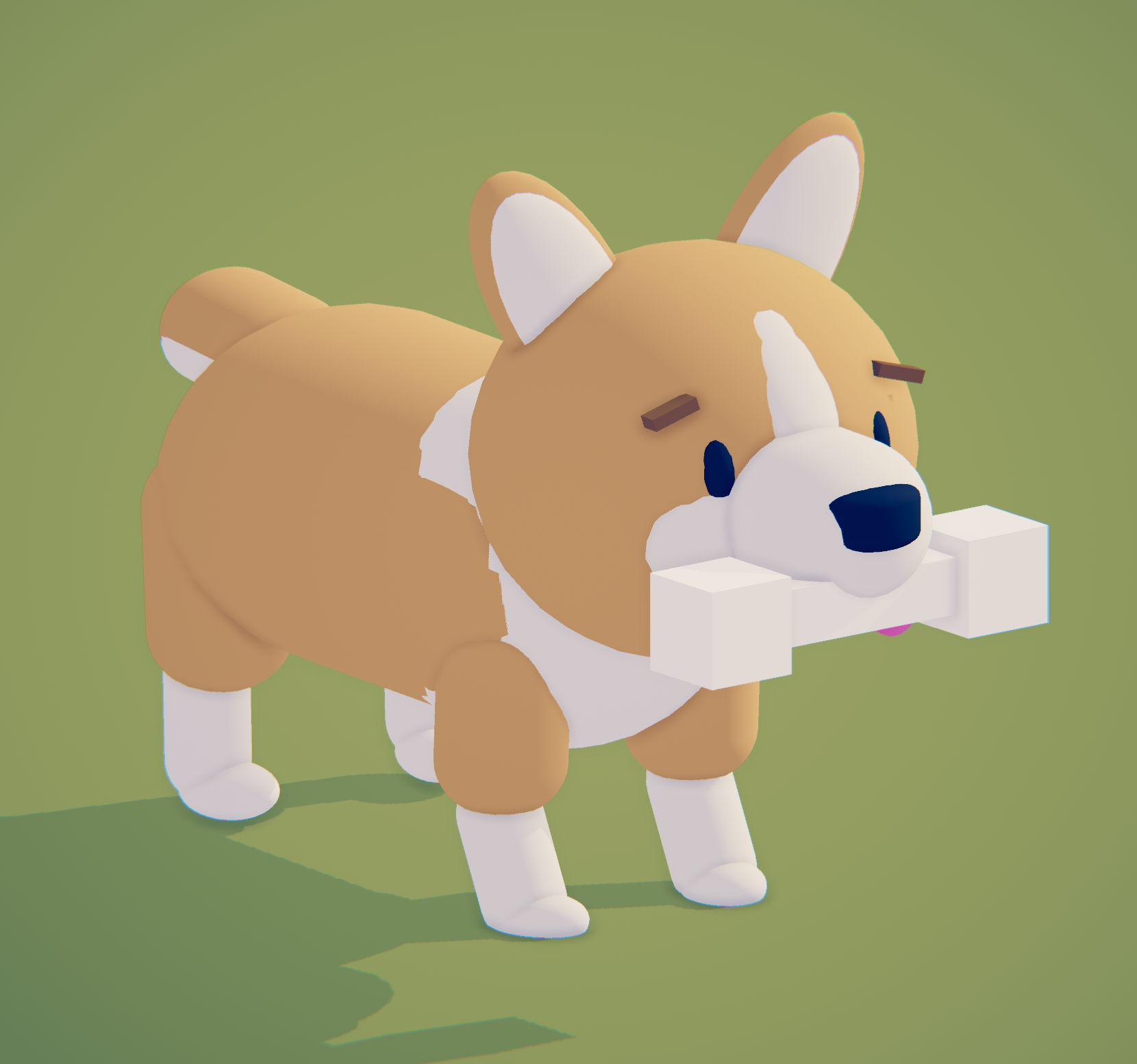 Puppo The Corgi by CleverAI