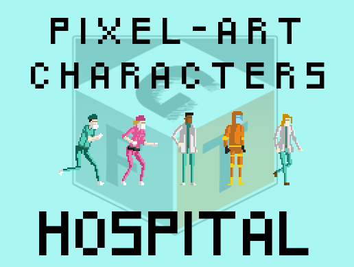 Pixel-Art Characters - Hospital by RaulDiaz