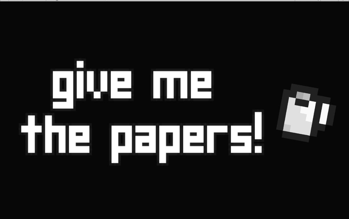 Give me the Papers! by Frogrammer