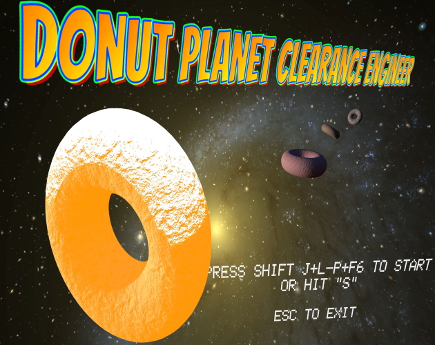 Donut Planet Clearance Engineer by TheUpturnedSheep