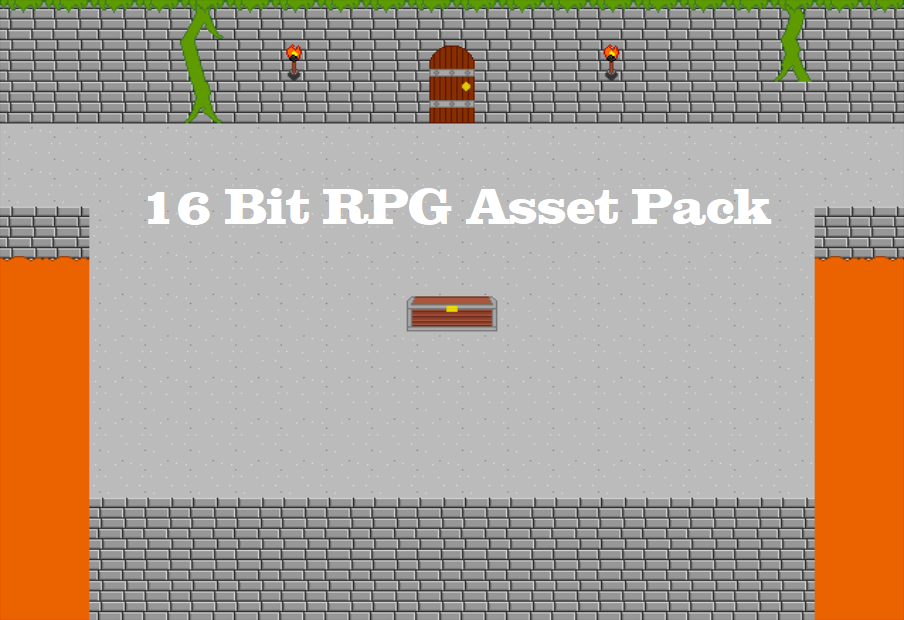 16 Bit RPG Asset Pack by Ghost Data Media