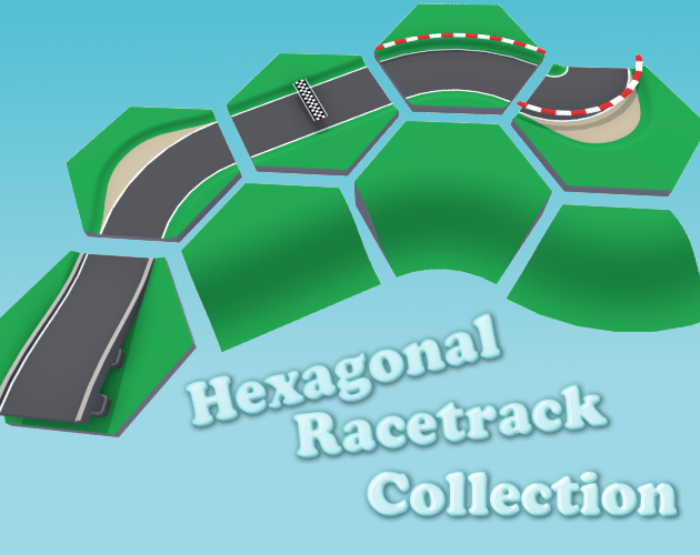 Hexagonal Racetrack Collection by Keith at Fertile Soil Productions