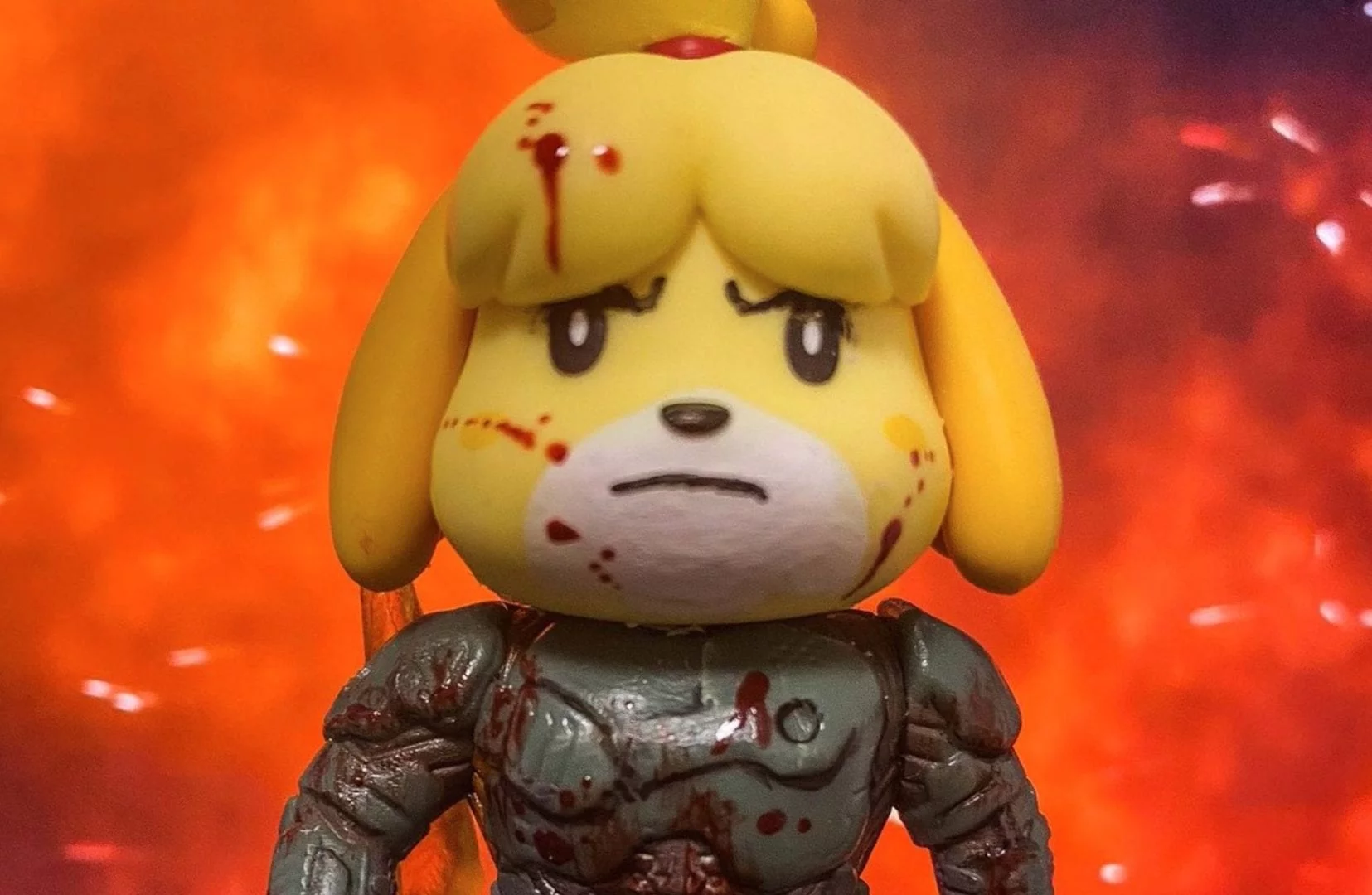 Isabelle has a gun! by EdgyBoi2414