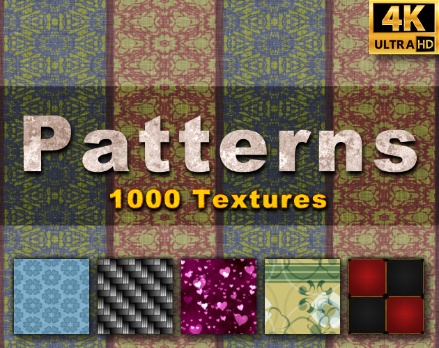 4K Textures - Patterns by Kronbits