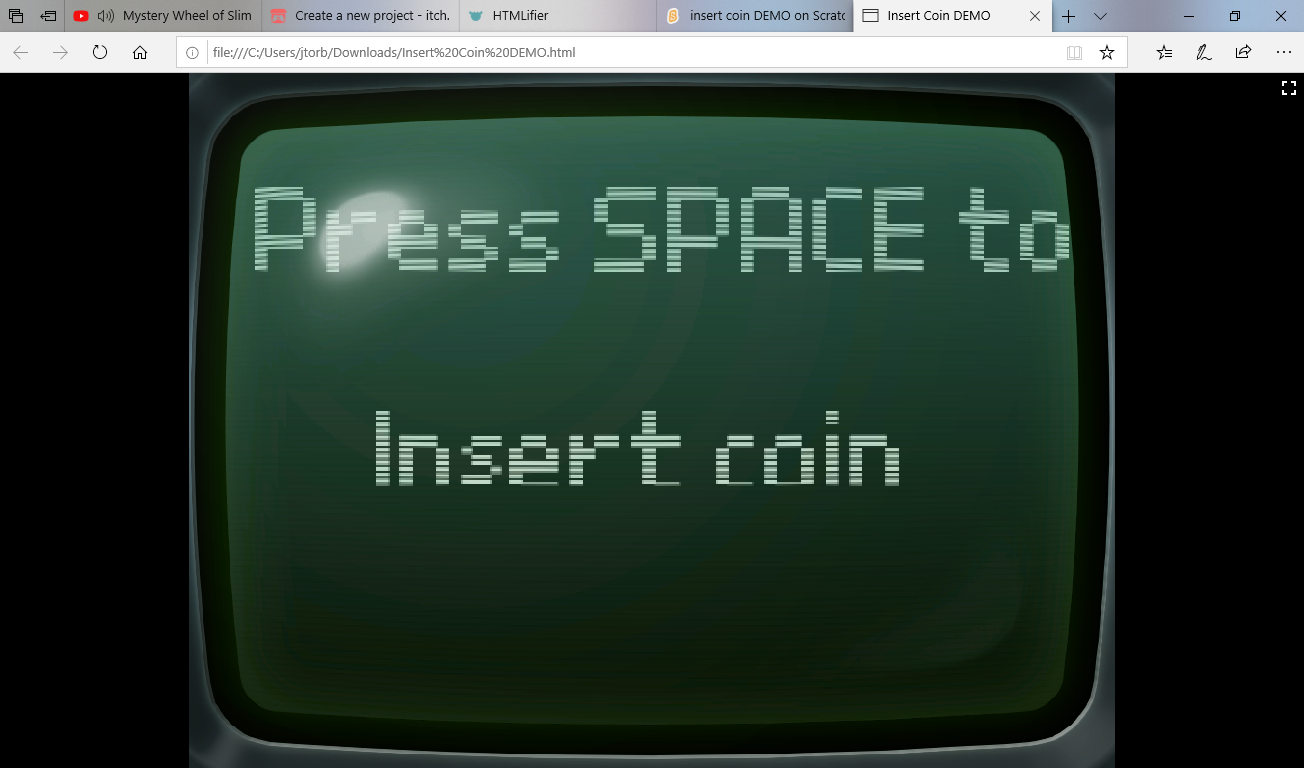 Insert Coin DEMO/ALPHA by Peter28
