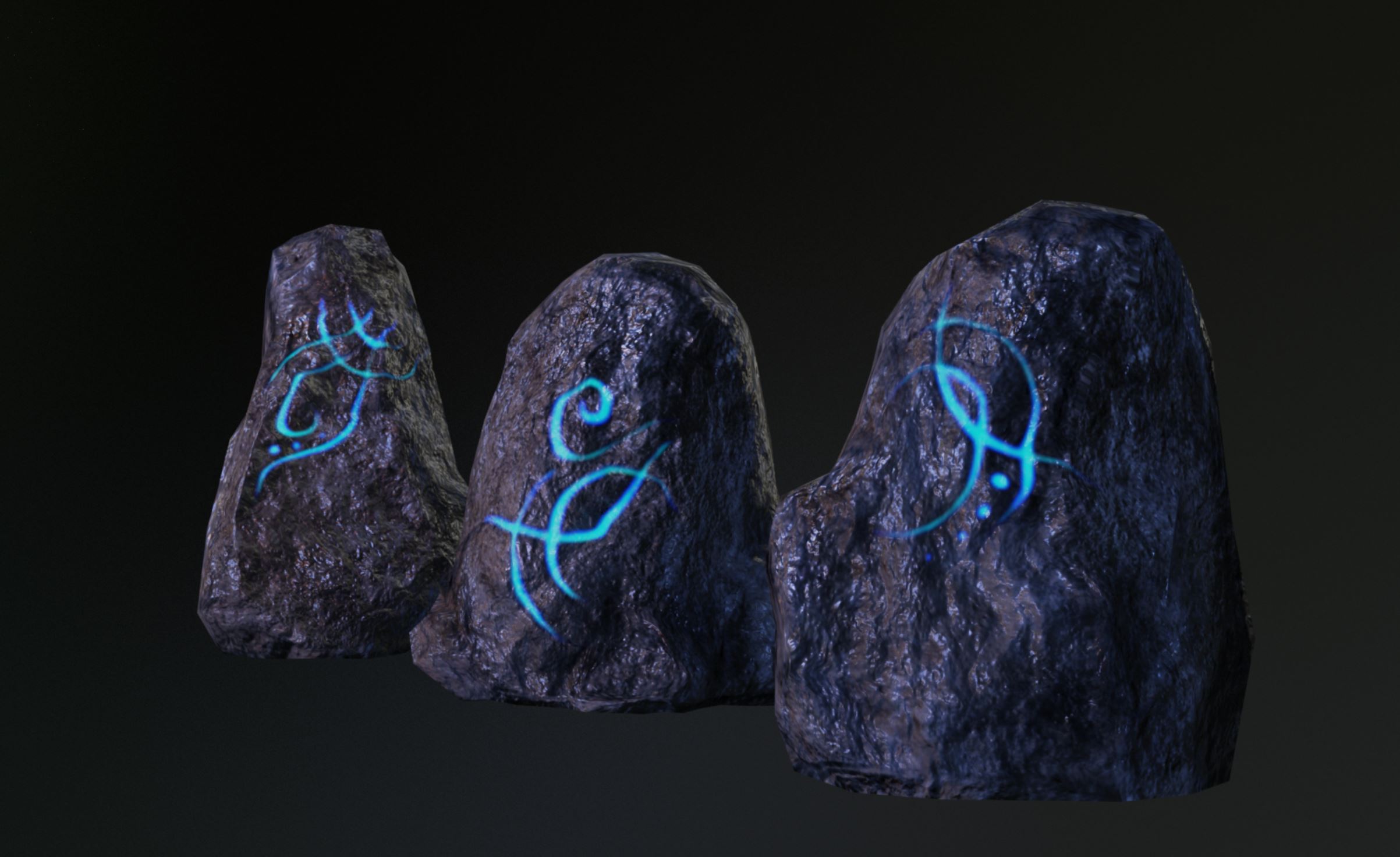 Runic stones by Jerboa_44