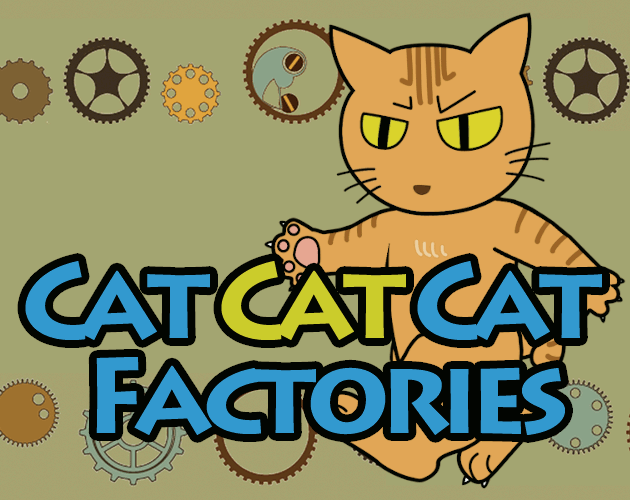 Cat Cat Cat Factories by Maya's knicknack shop