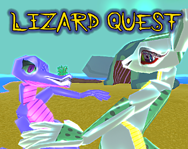 Lizard Quest by Thana Orchard