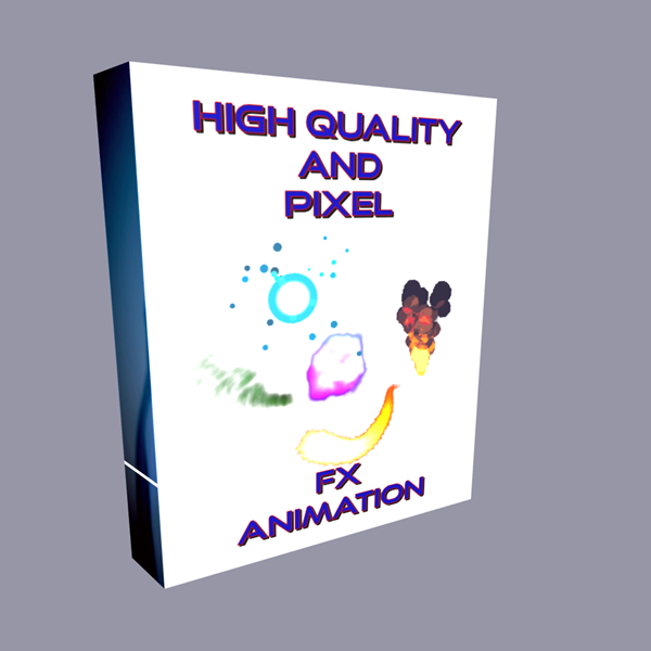 Sprite Effects Animation Pack HQ and Pixelated by Jonasz O.