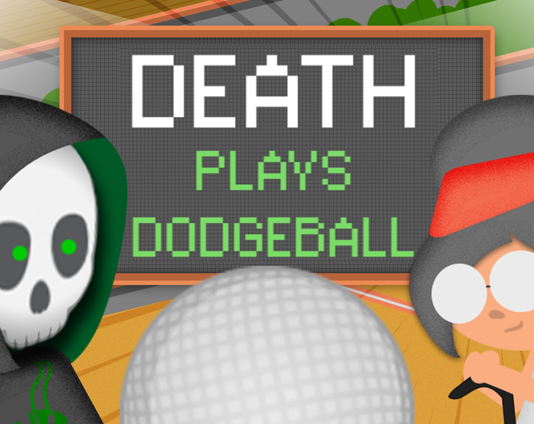 Death Plays Dodgeball by PepperGhost