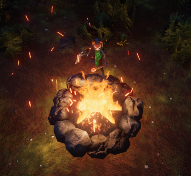 The Campfire by CyberLab Studios, Rexas