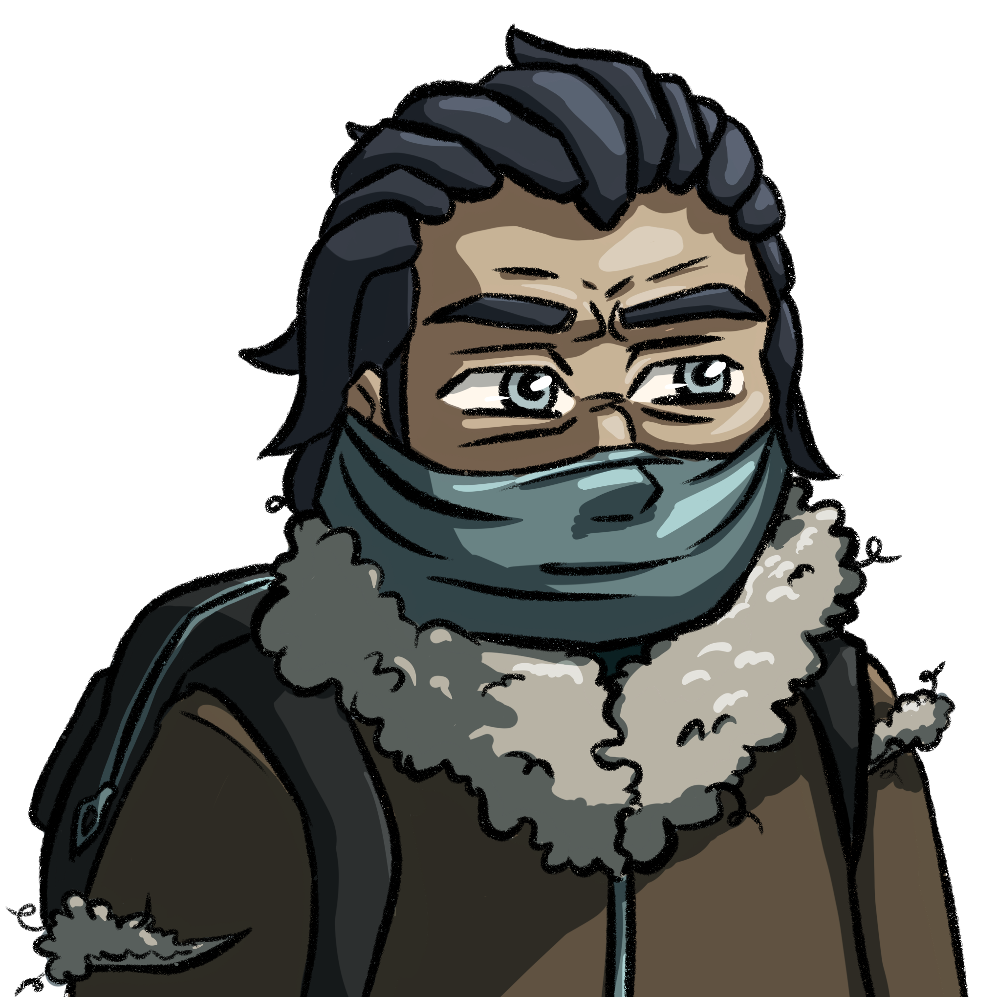 Falling Snow by TheSnaccmeister