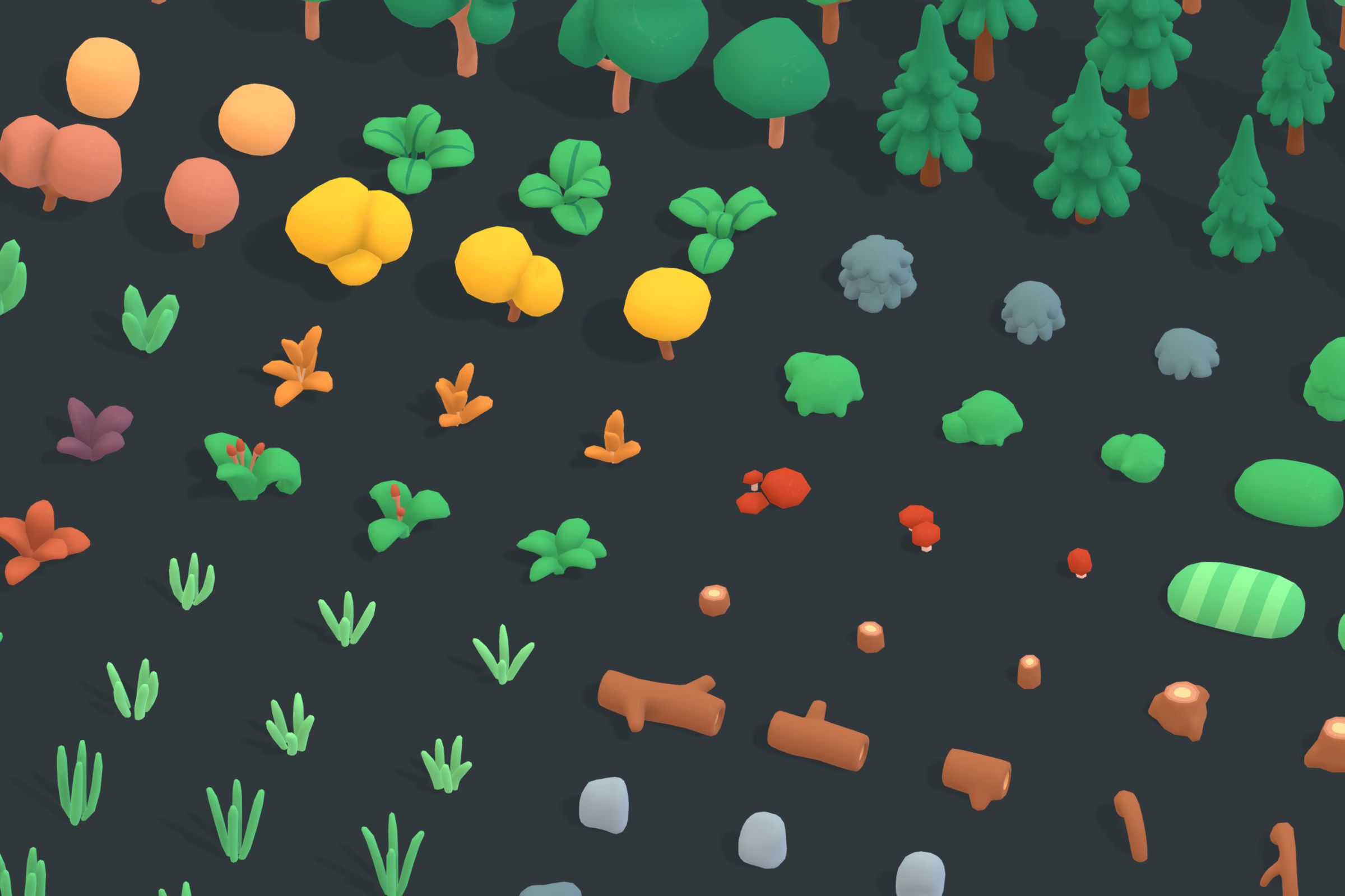 Nature Forest - Animation Asset by omabuarts