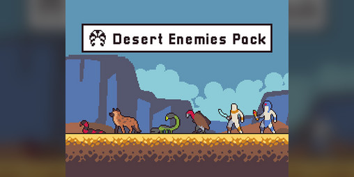 Free Enemy Sprite Sheets Pixel Art by Free Game Assets (GUI, Sprite ...