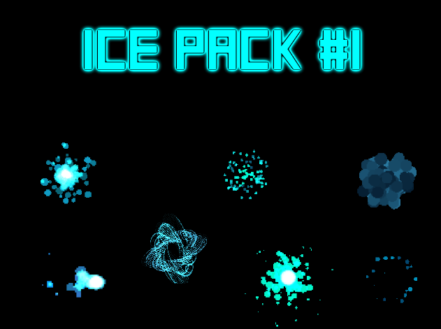 Pixel-Art Ice Effect Pack #1 by Cyberek