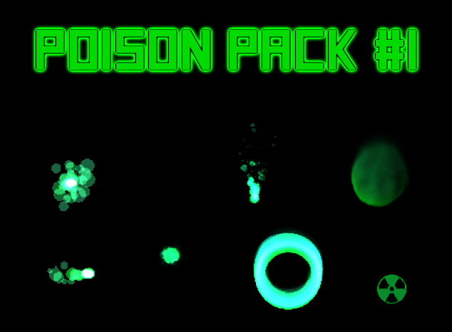 Pixel-Art Poison Effect Pack #1 by Cyberek