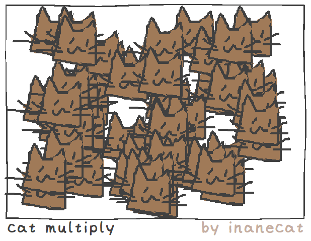 Cat Multiply by VampireDevCat