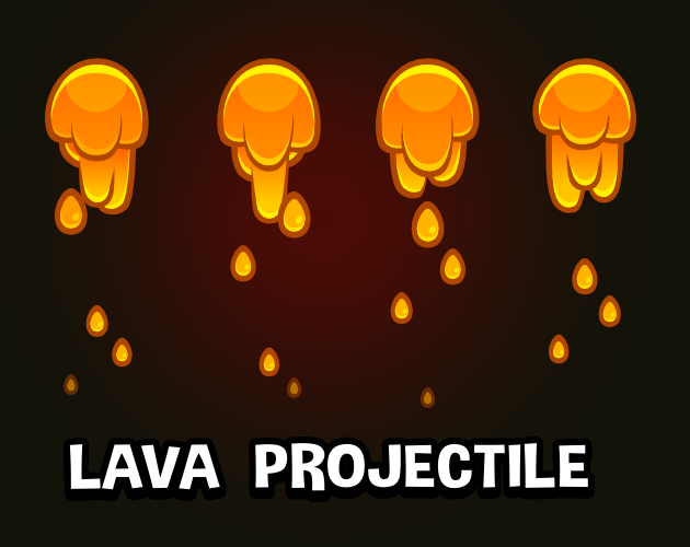 Lava Projectile By Robert Brooks