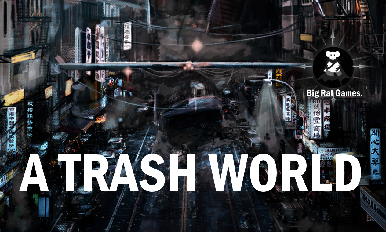A Trash World by InhumanPotato