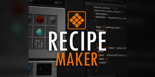 Crafting Table Recipe Maker by Hanprogramer