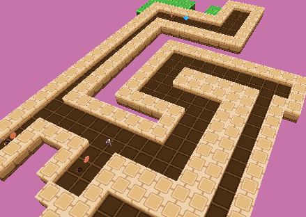 Robot Maze by rockburstdigital