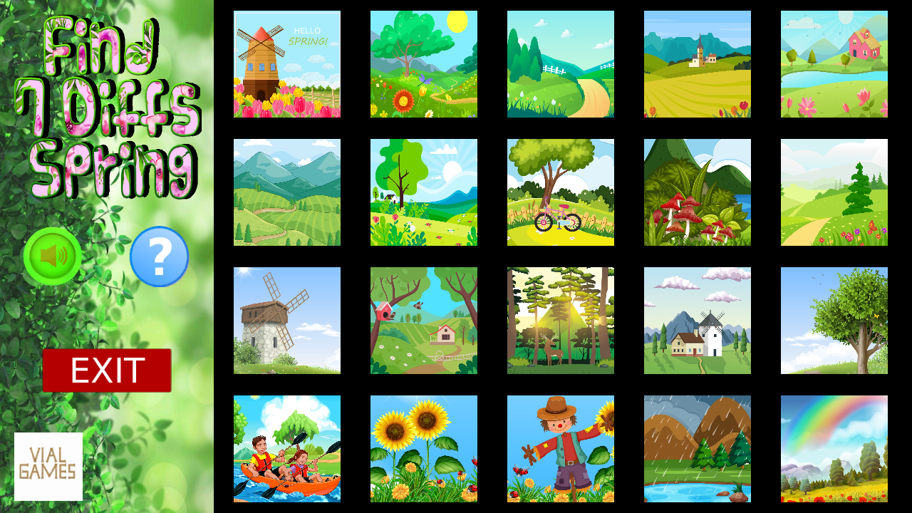 Find 7 Differences Spring by vialgames