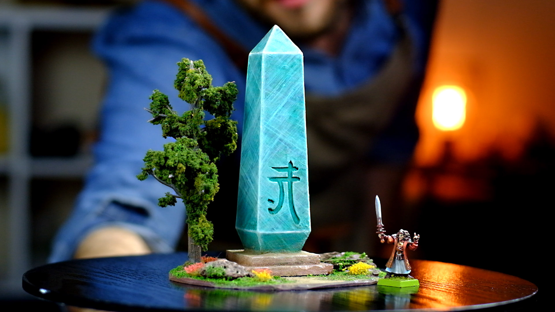 Wargaming Terrain: Elven Waystone by Miscast