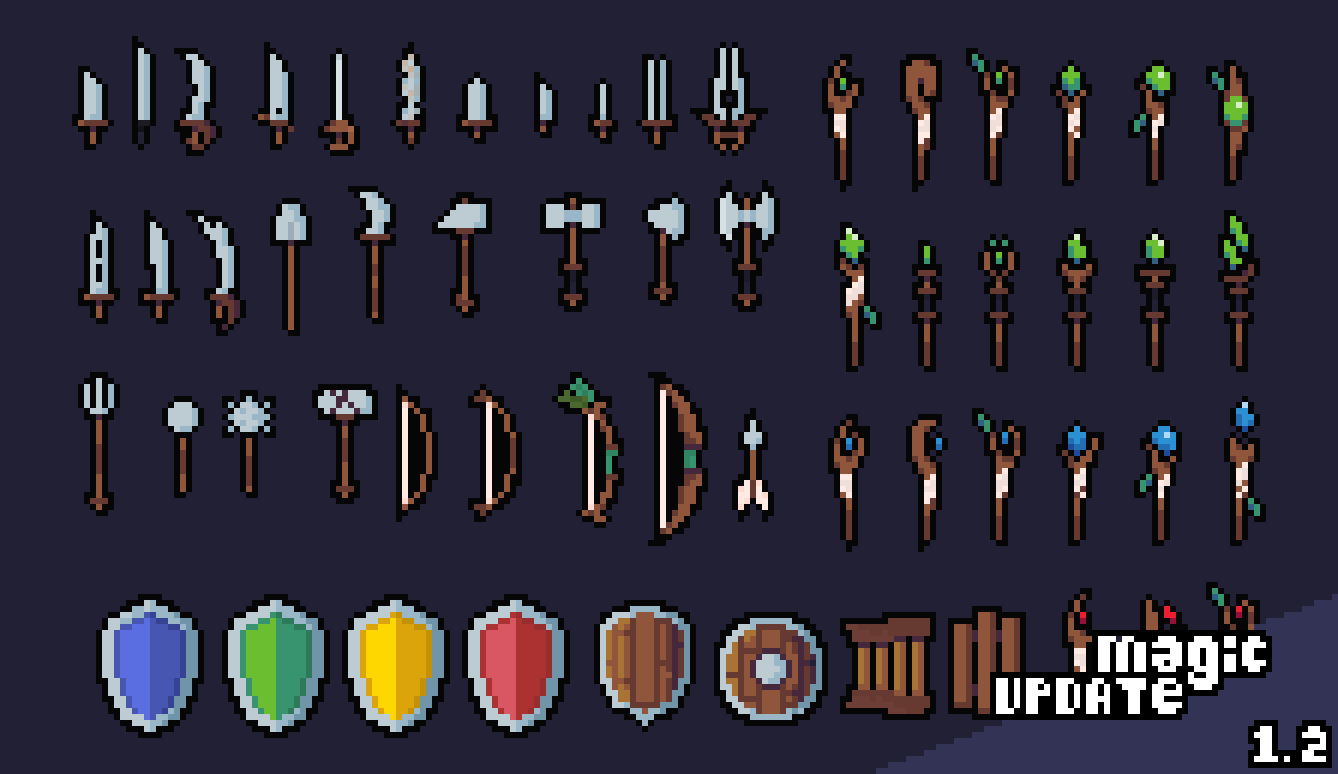 Medieval weapons pack by PixelHole