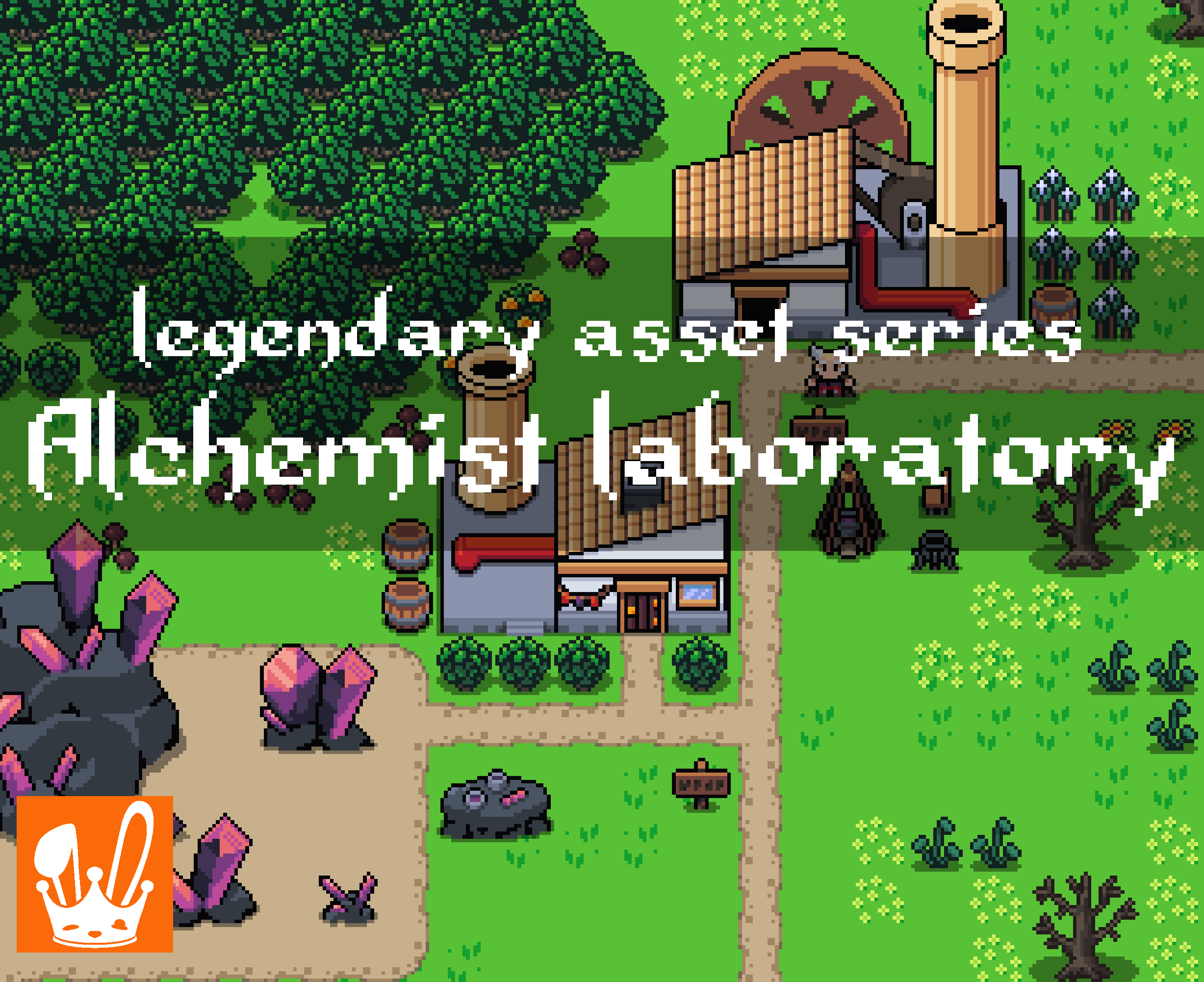 Legendary Asset Series: Alchemist Laboratory by Aleksandr Makarov