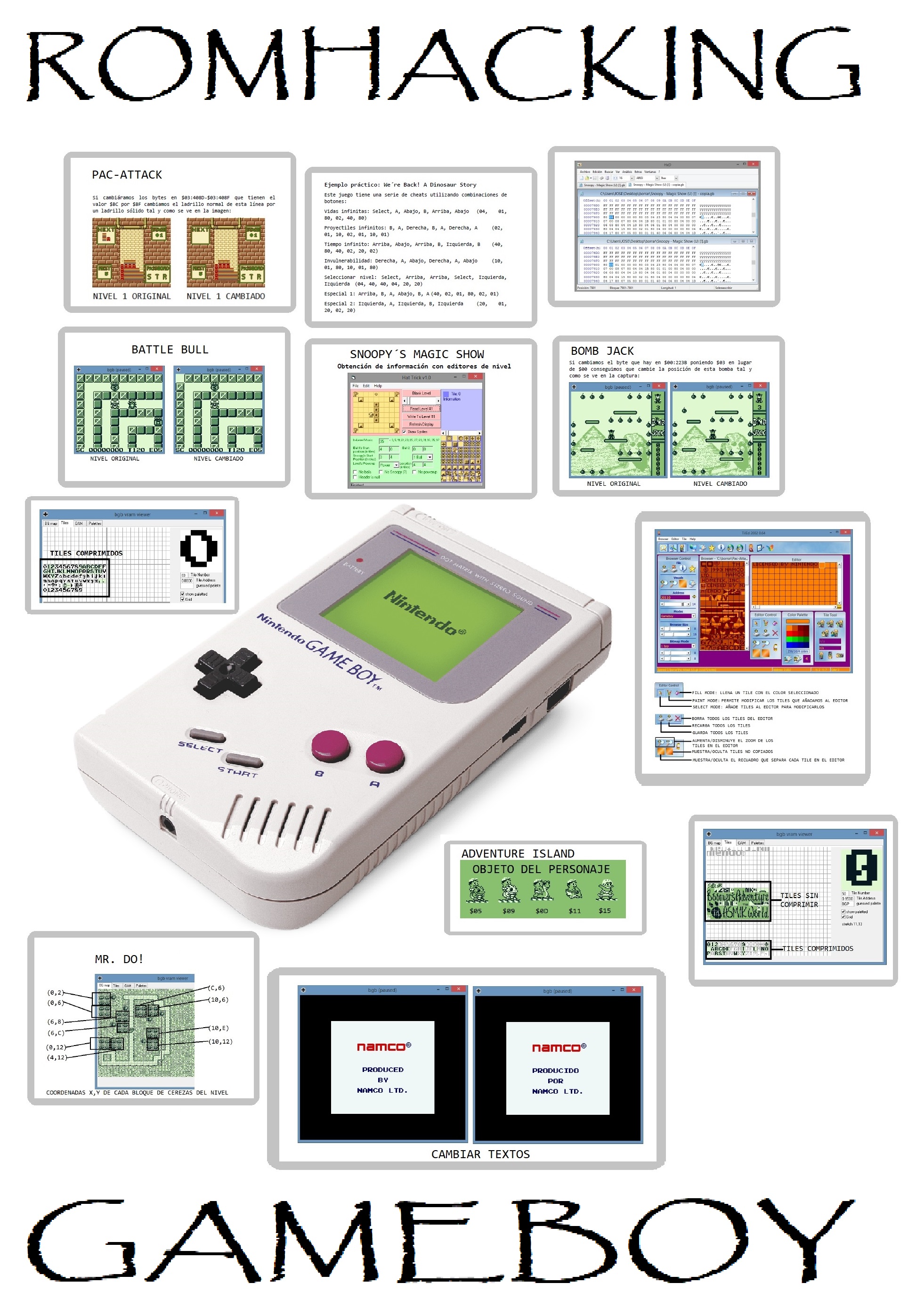 Romhacking Gameboy Tutorial/Book - Release Announcements - itch.io