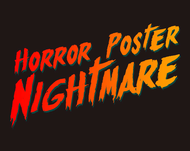 Horror Poster Nightmare by rgthree