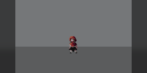 Red hood pixel character by Legnops