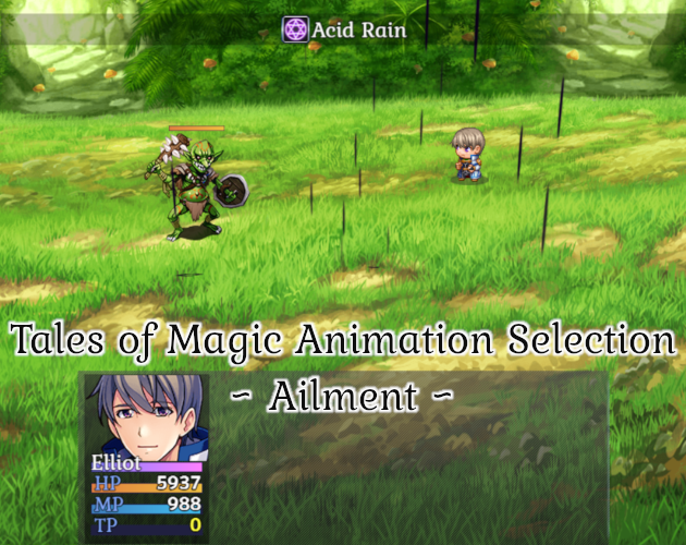 Tales of Magic Animation Selection: Ailment by Miradin