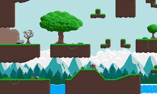 Grass Tileset Pixel Art by RGS_Dev
