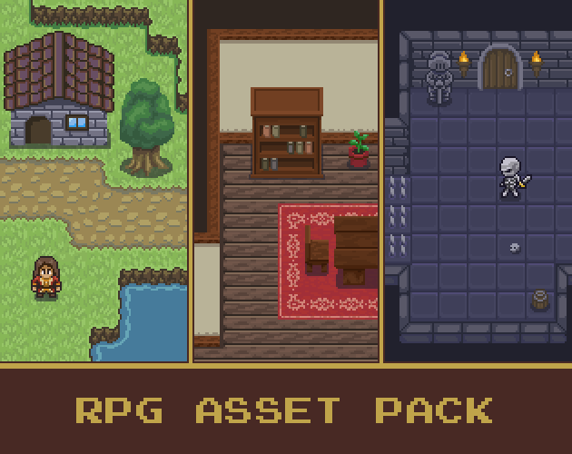 RPG asset pack by Akari21