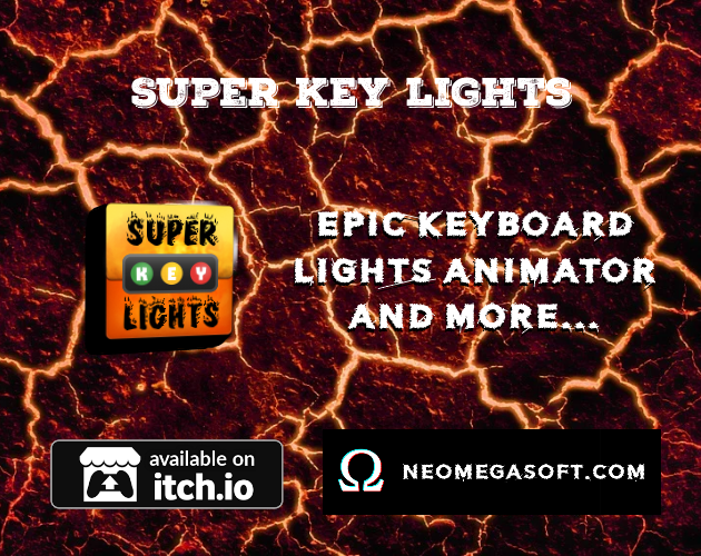 Super KEY Lights by Retronomicon Games Quality