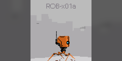 Cybrpunk Sentinel Robot / Security Droid character by pellaore