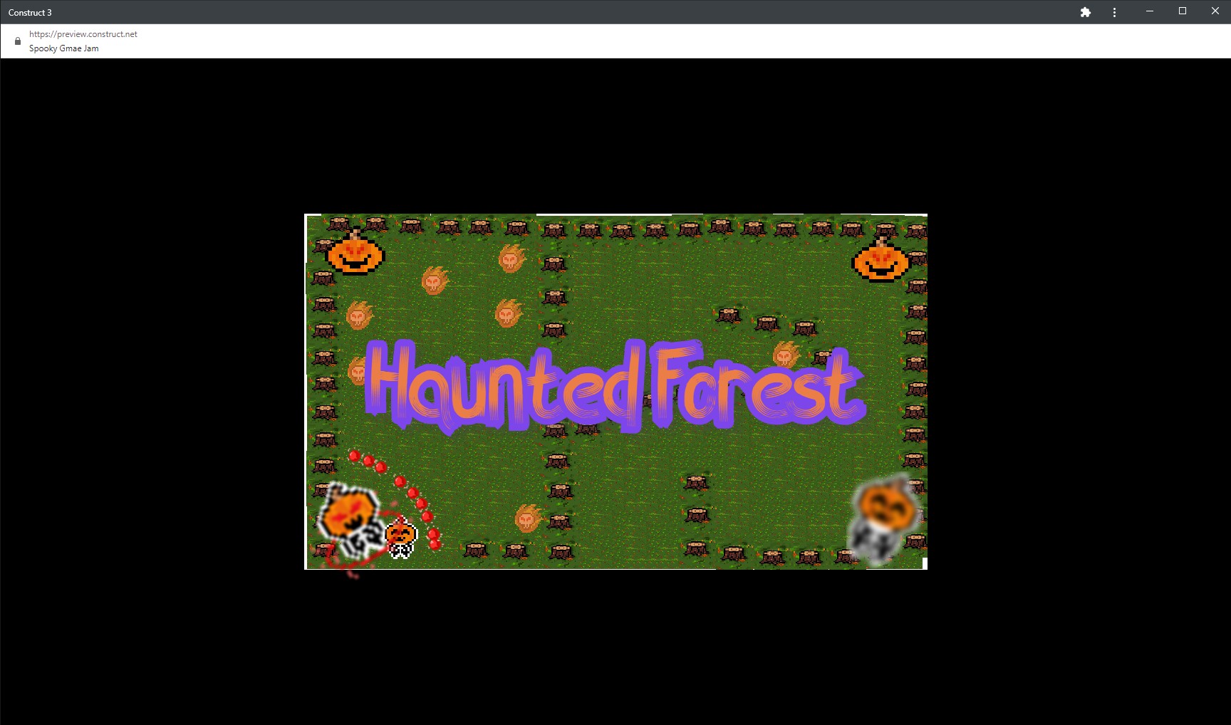 Haunted Forest by rickerricker26 for Spooky 2D Jam 2020 - itch.io