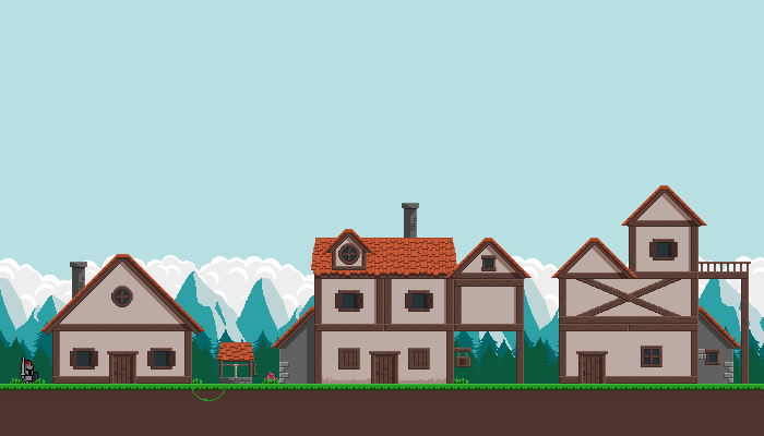 Medieval Modular Houses Pixel Art by RGS_Dev
