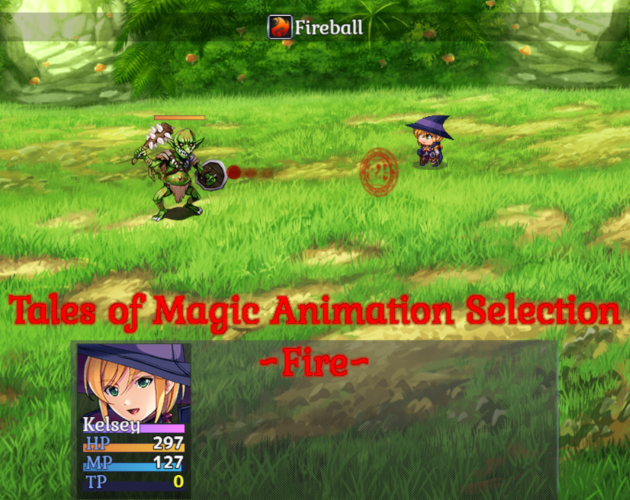 Tales of Magic Animation Selection: Fire by Miradin