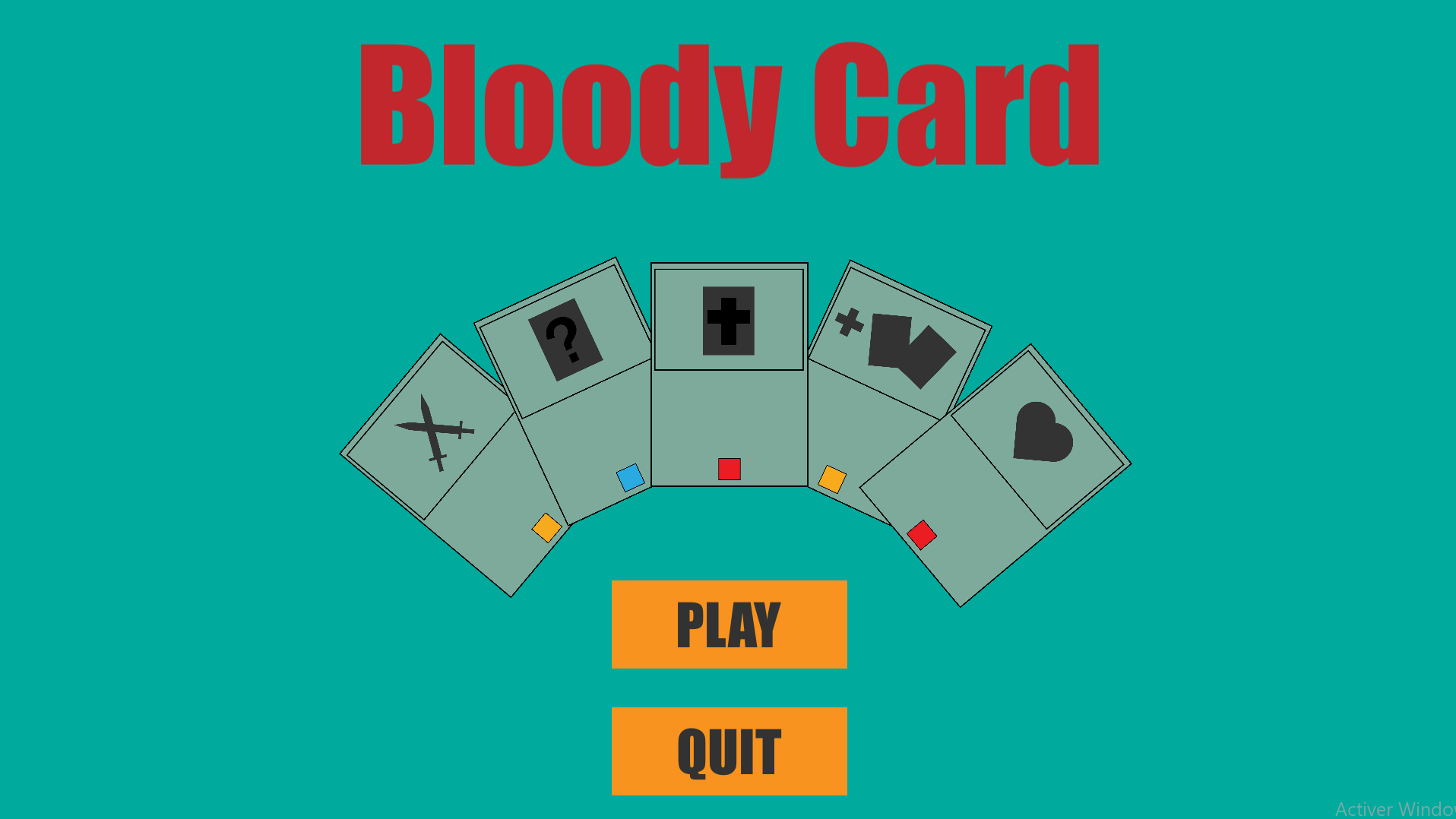 Bloody Card by kywu