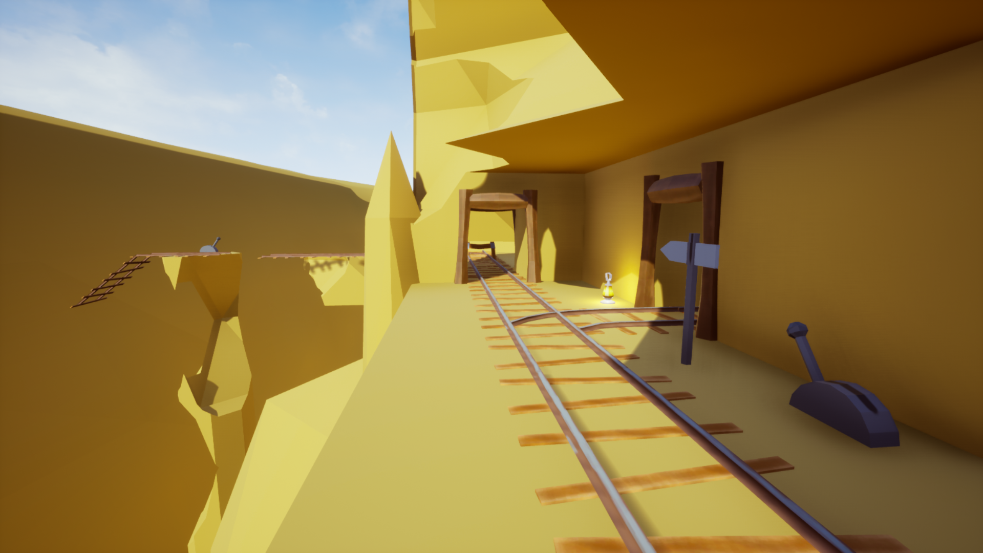 Gold mine escape room(ryan laley games jam 2020) by grub