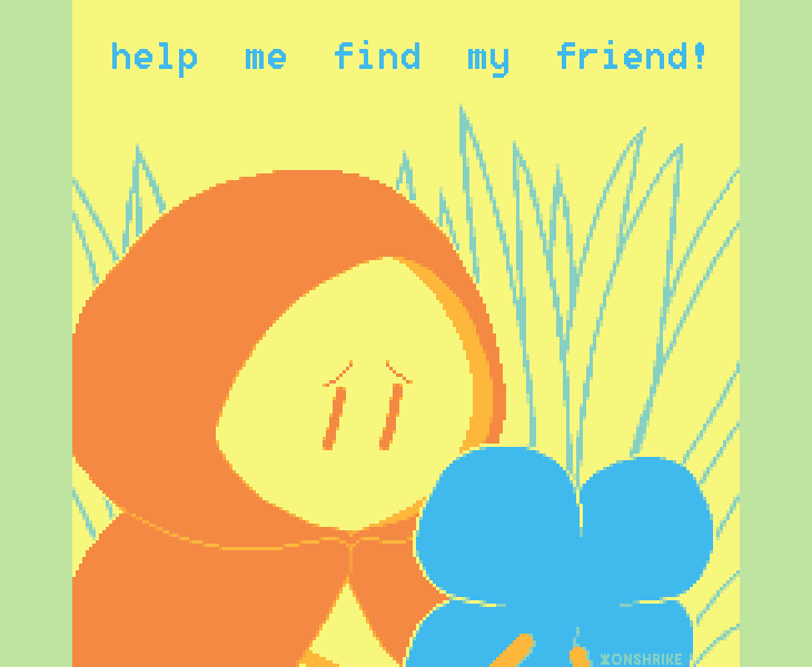 help me find my friend! by rook
