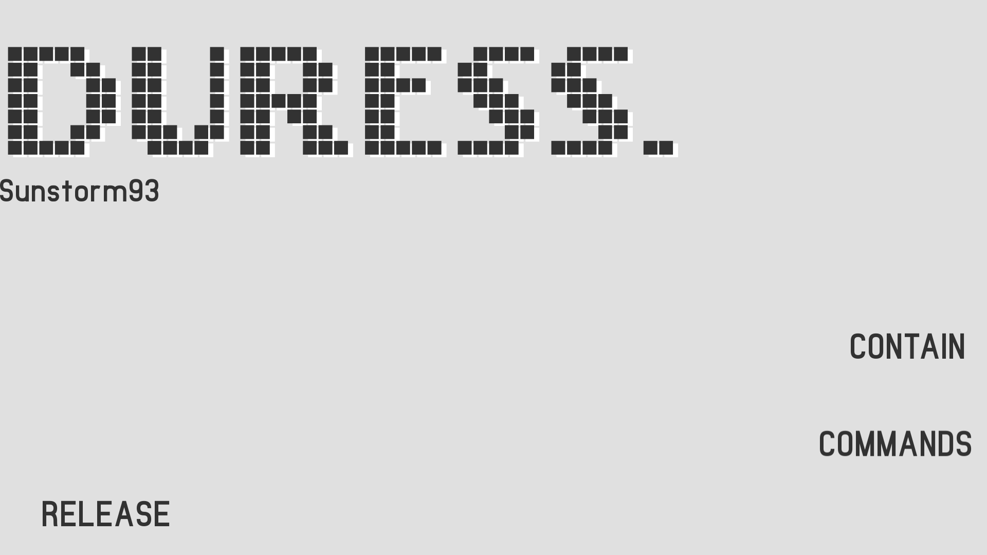 Duress By Sunstorm93 duress-by-sunstorm93