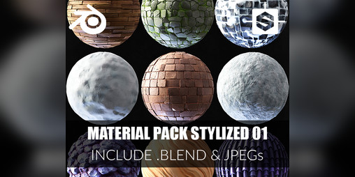 Texture Pack: Stylized 01 by JulioVII